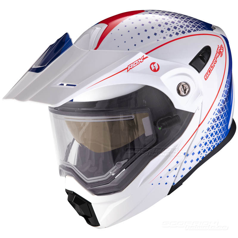 Scorpion ADX-1 Snöskoterhjälm (Horizon) (Sista storleken S) | Twostroke