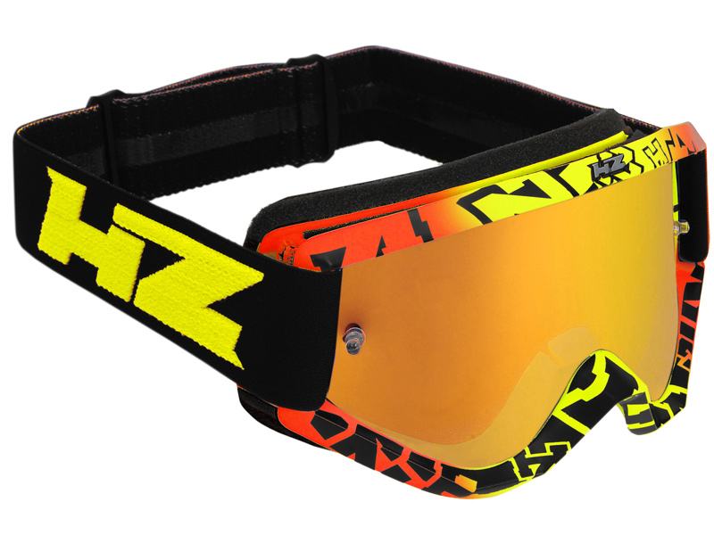 HZ Goggles (Evil) Red/Yellow | Twostroke